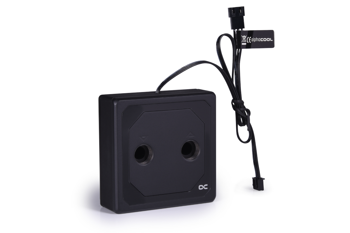 Водоблок Alphacool Eisblock XPX Aurora Edge - Full Brass Black Digital RGB